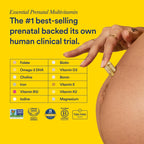 Omega-3 DHA prenatal multivitamins