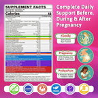 omega-3 DHA prenatal vitamins gummies