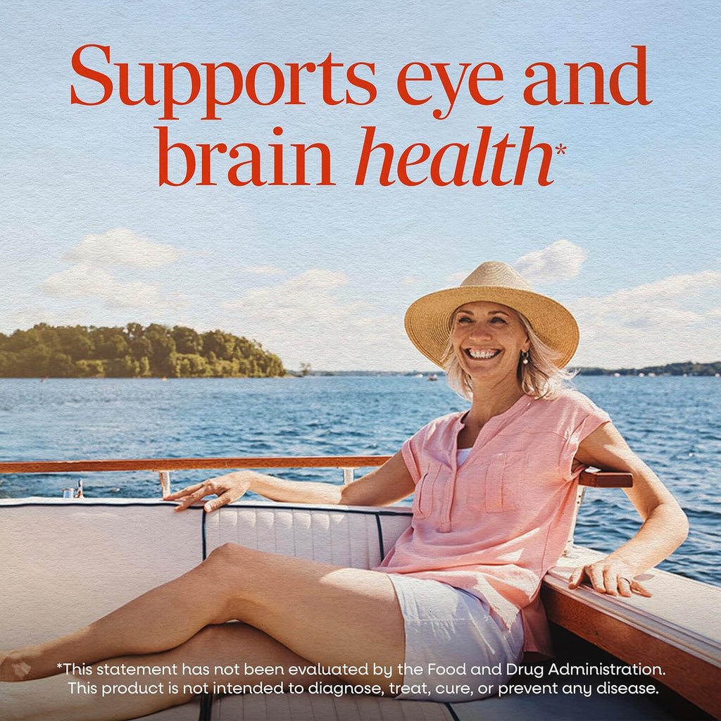 Omega-3 DHA softgels for heart health