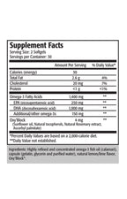 Omega-3 DHA support for brain function