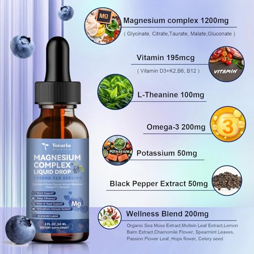omega-3 enriched magnesium glycinate supplement