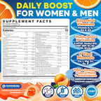 Omega 3 enriched multivitamin gummies