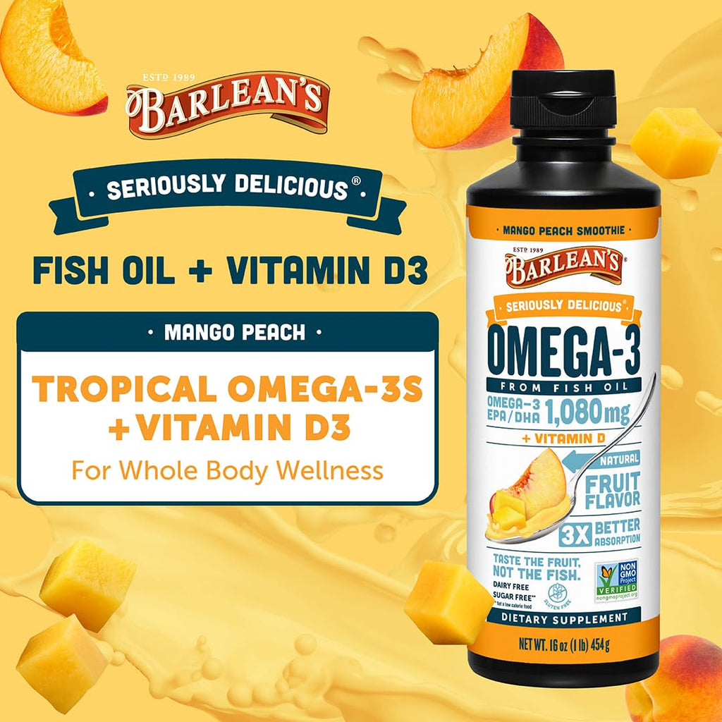 Omega 3 fish oil for daily wellness