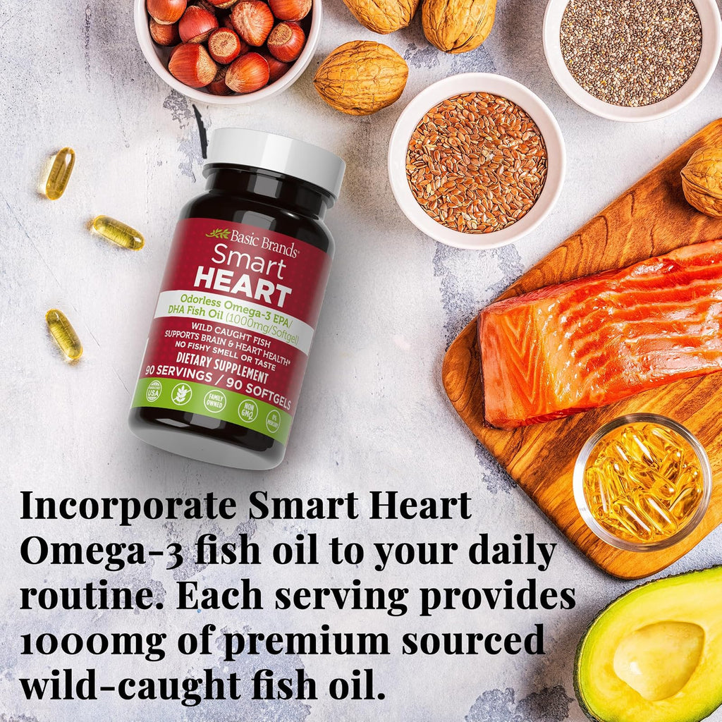 Omega-3 fish oil for daily wellness