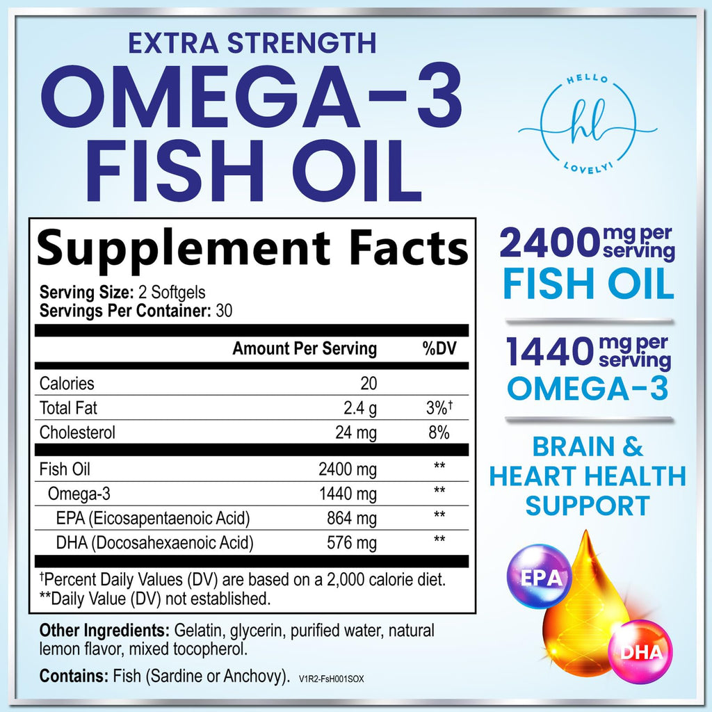 omega 3 fish oil for heart health