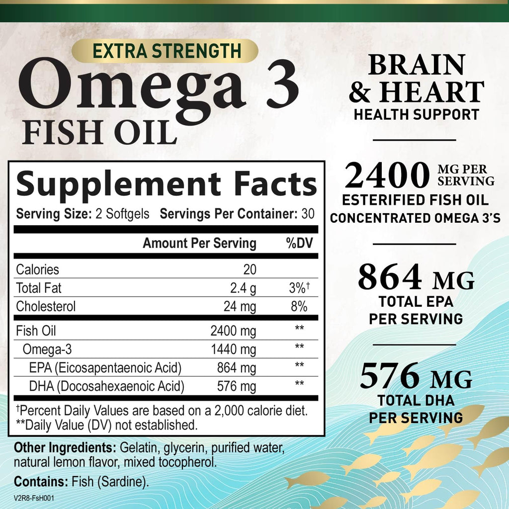 omega 3 fish oil for heart health