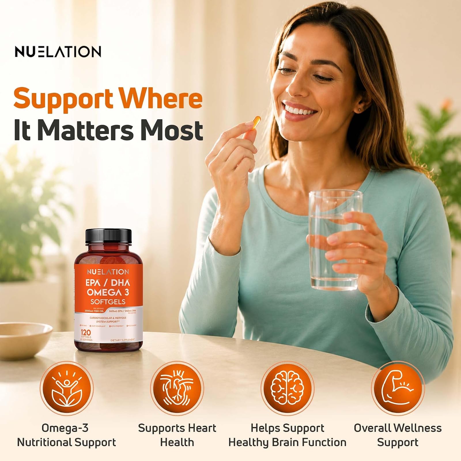 omega 3 fish oil for heart health