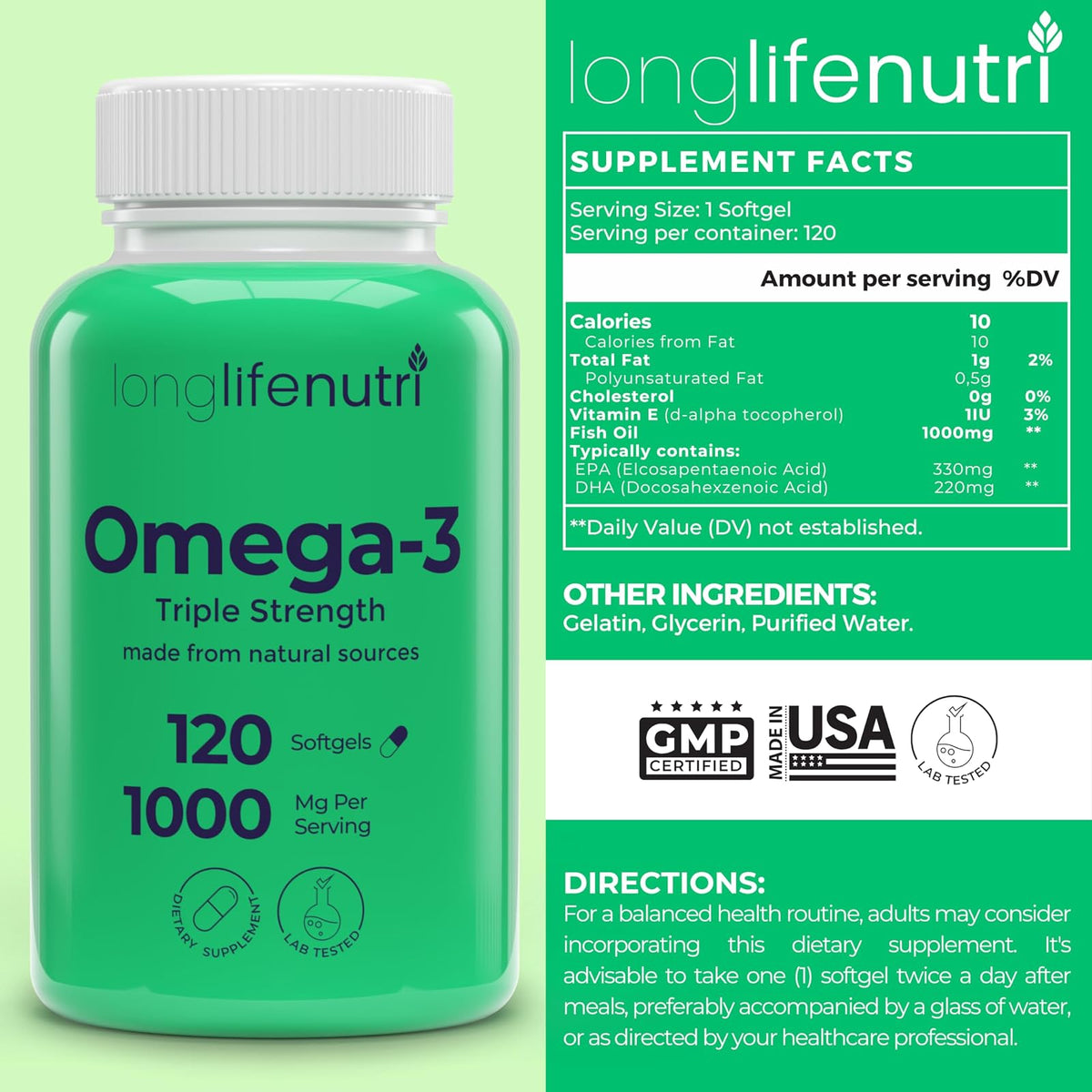 omega 3 fish oil for heart health