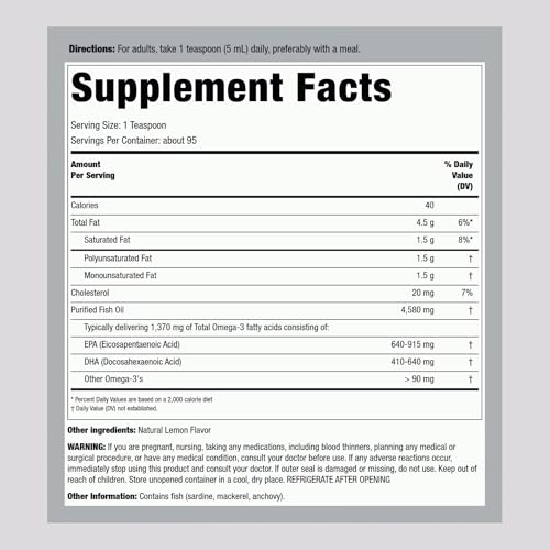 Omega 3 fish oil for heart health