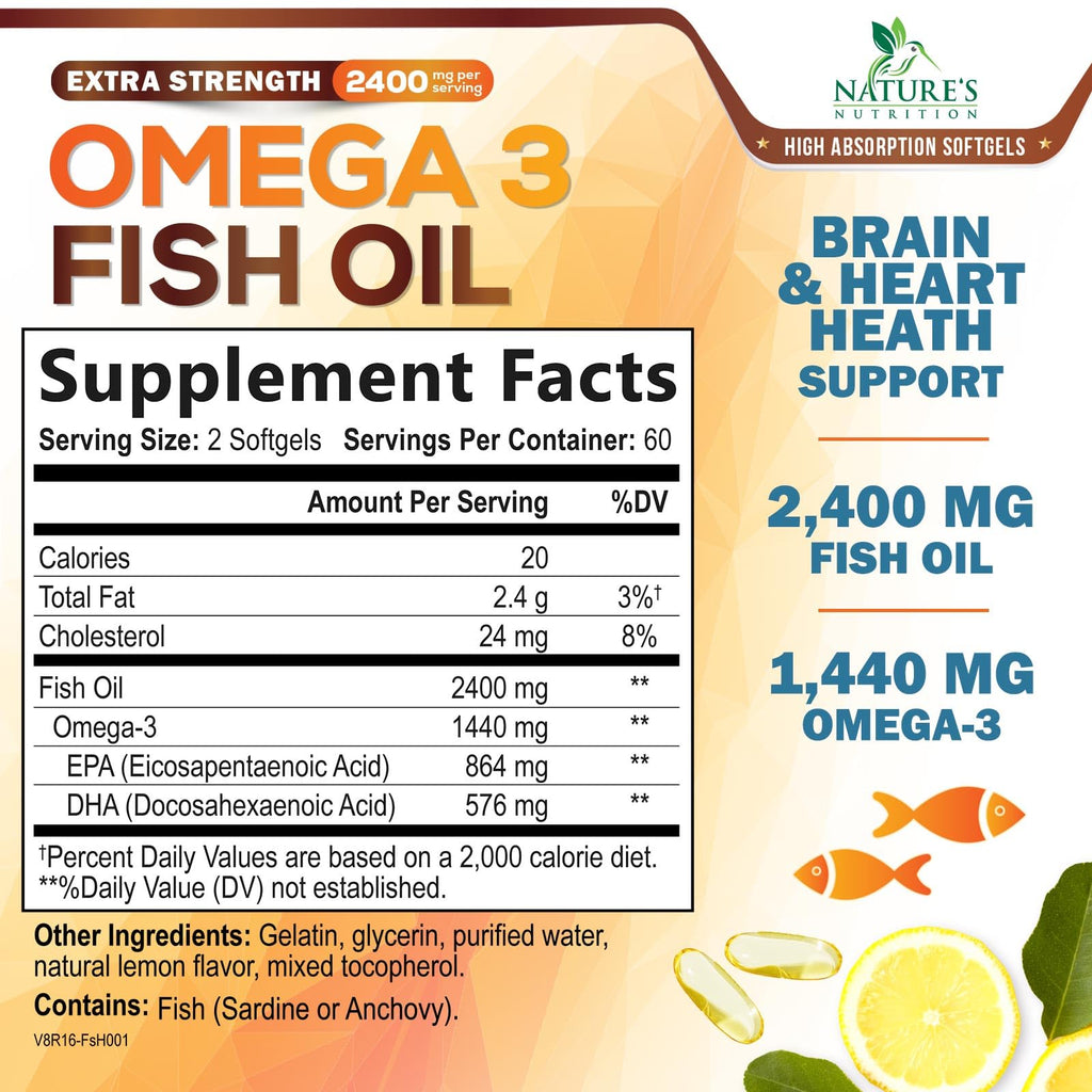omega 3 fish oil for heart health