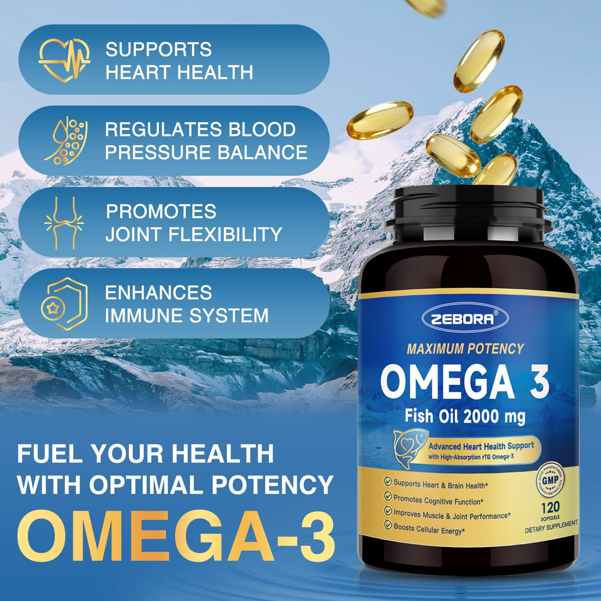 omega 3 fish oil for heart health