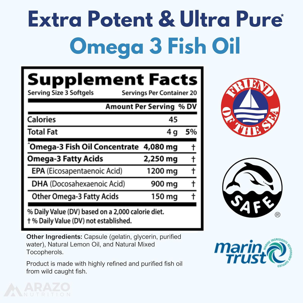 omega 3 fish oil for heart health
