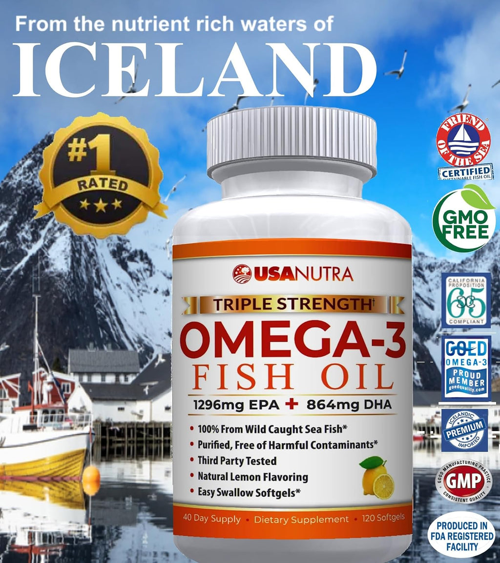 omega 3 fish oil for heart health