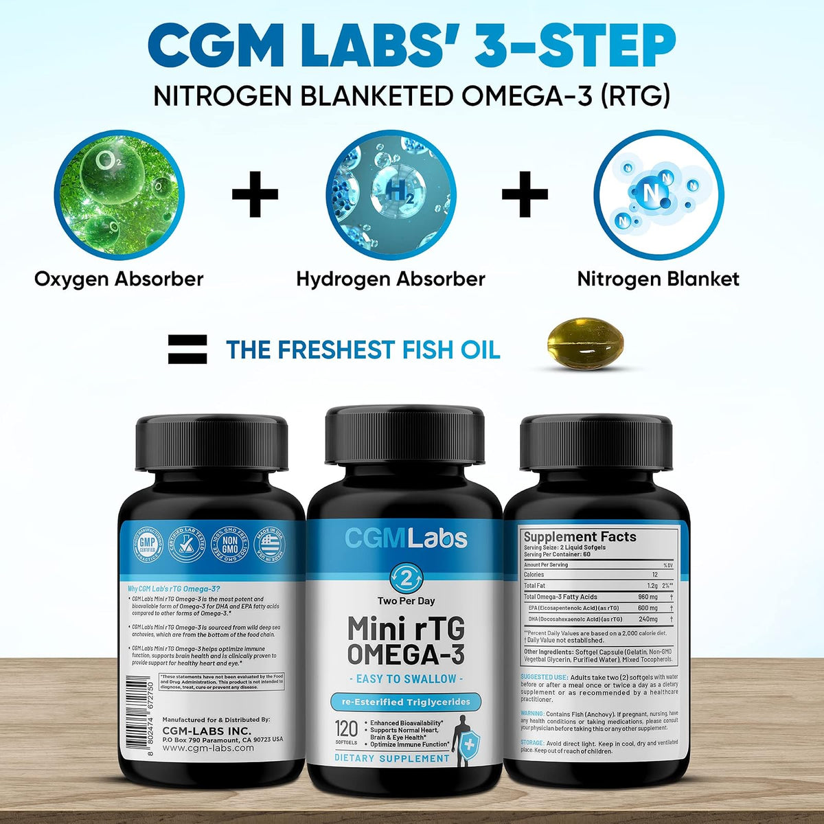 omega 3 fish oil for heart health