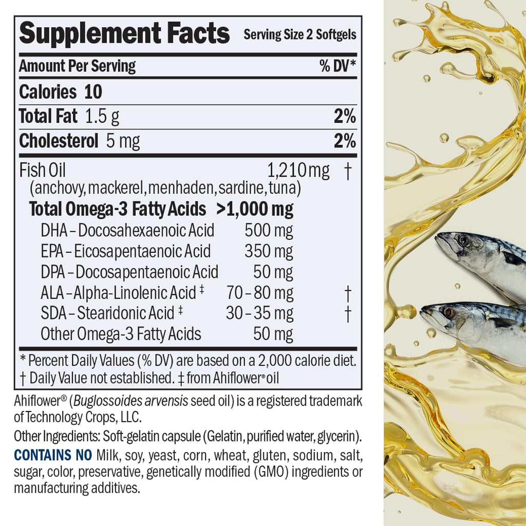omega 3 fish oil for heart health