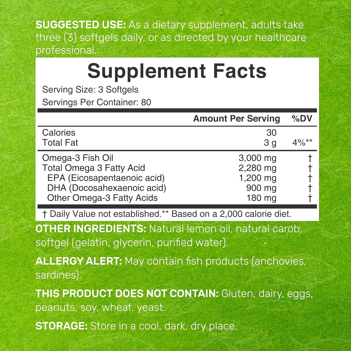 omega 3 fish oil for heart health