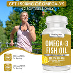 Omega 3 fish oil for heart support