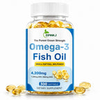 Omega-3 fish oil softgels 4200 mg