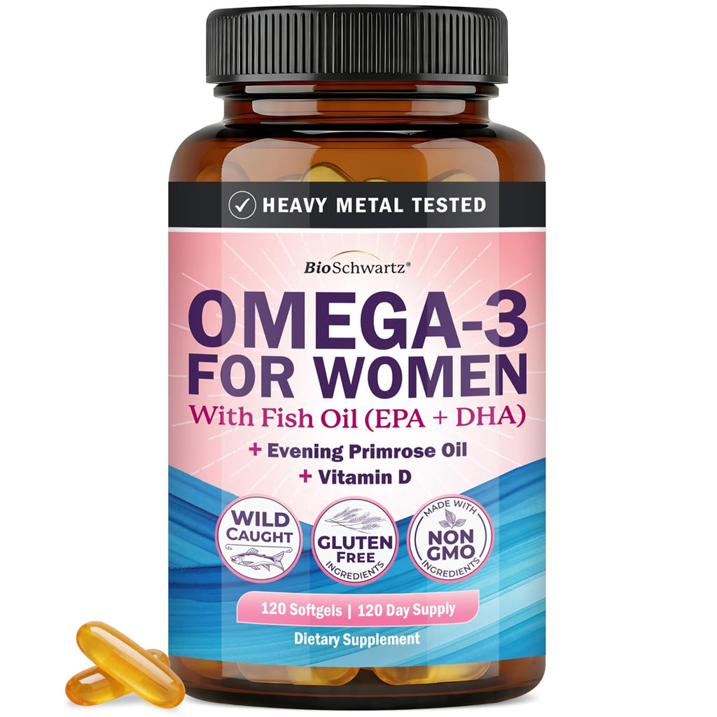 omega 3 fish oil softgels