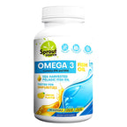 Omega-3 fish oil softgels