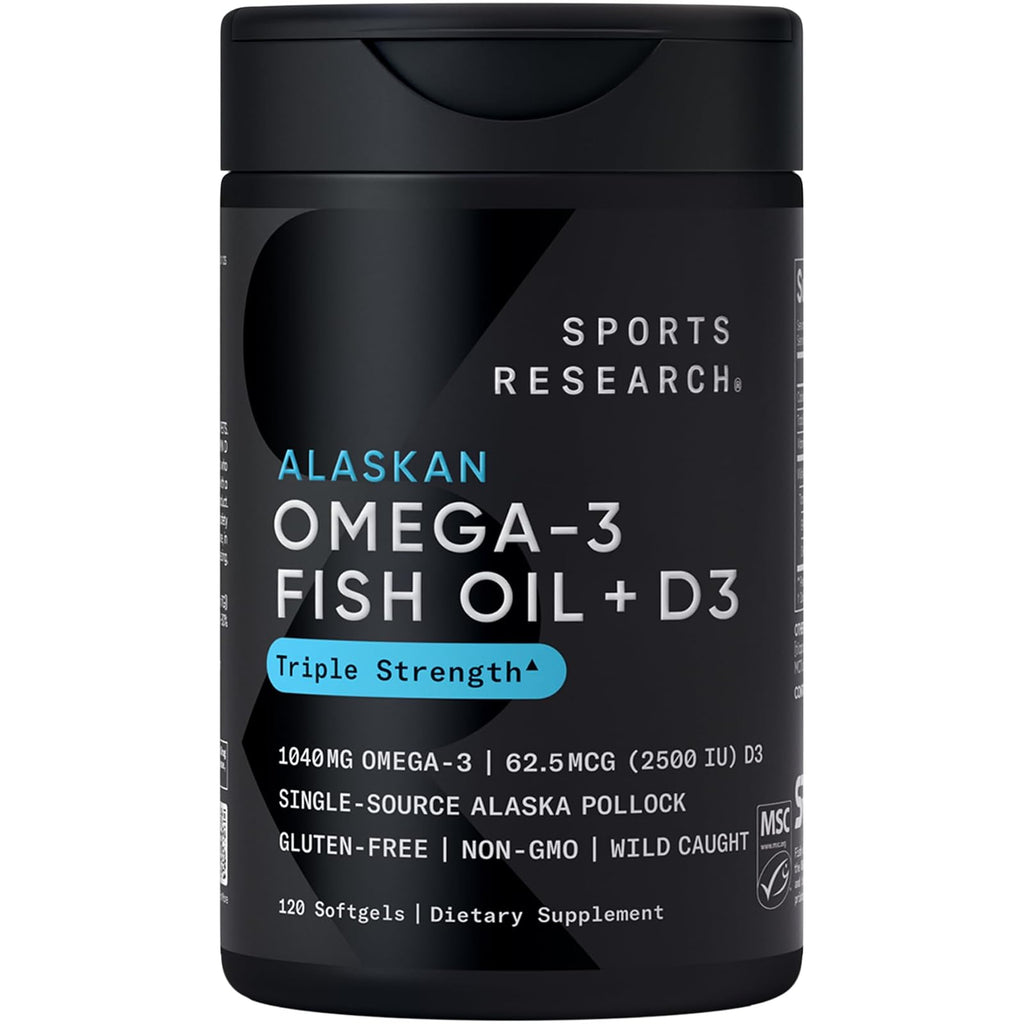 omega-3 fish oil softgels