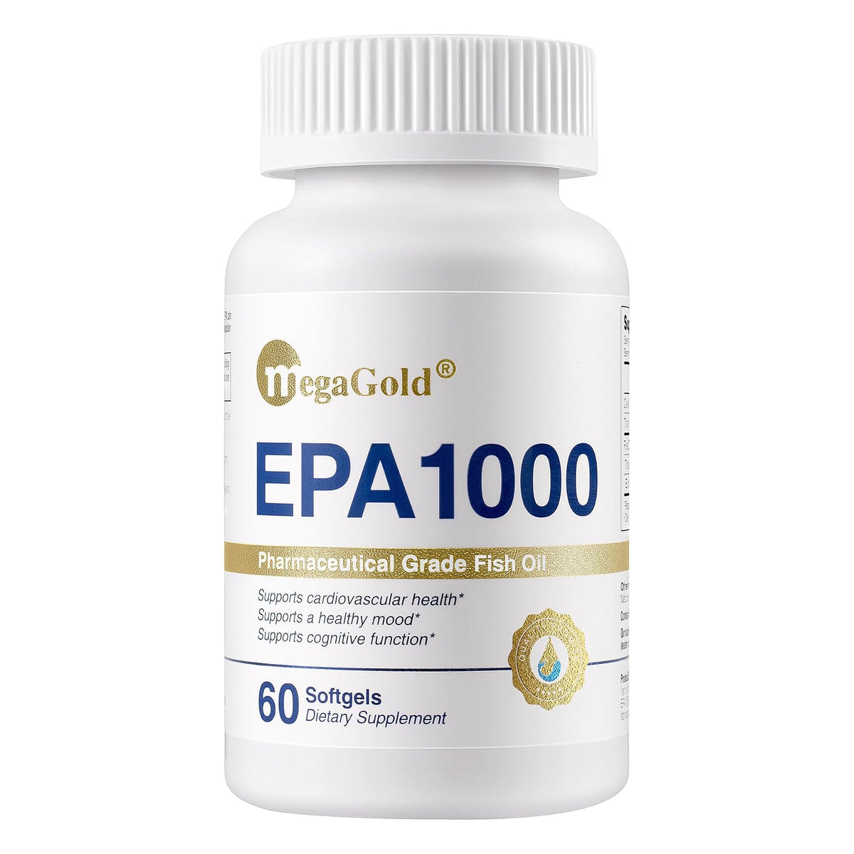 Omega 3 fish oil softgels