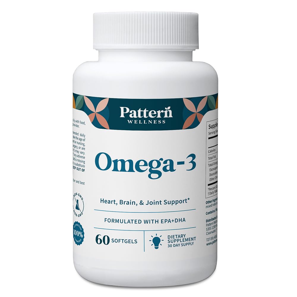 omega 3 fish oil softgels