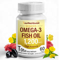 Omega-3 fish oil softgels