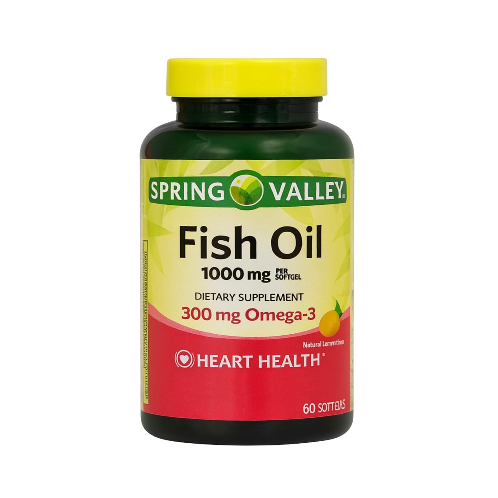 Omega 3 fish oil softgels