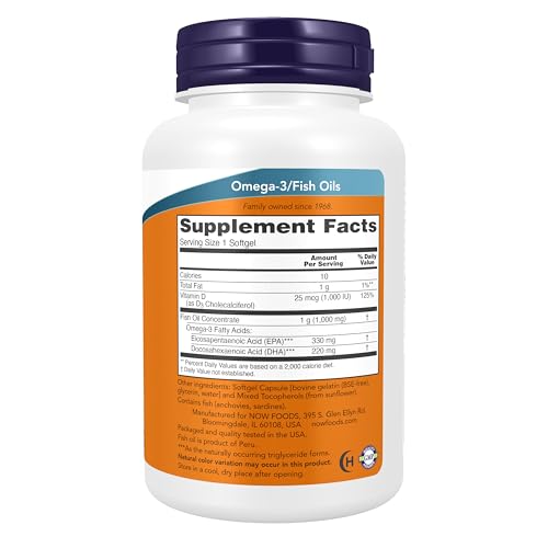 Omega-3 fish oil with Vitamin D3