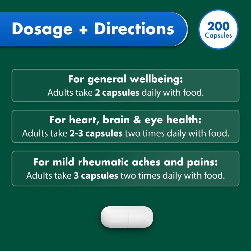 Omega 3 for brain and eye health