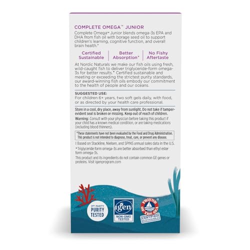 Omega 3 for children's brain health
