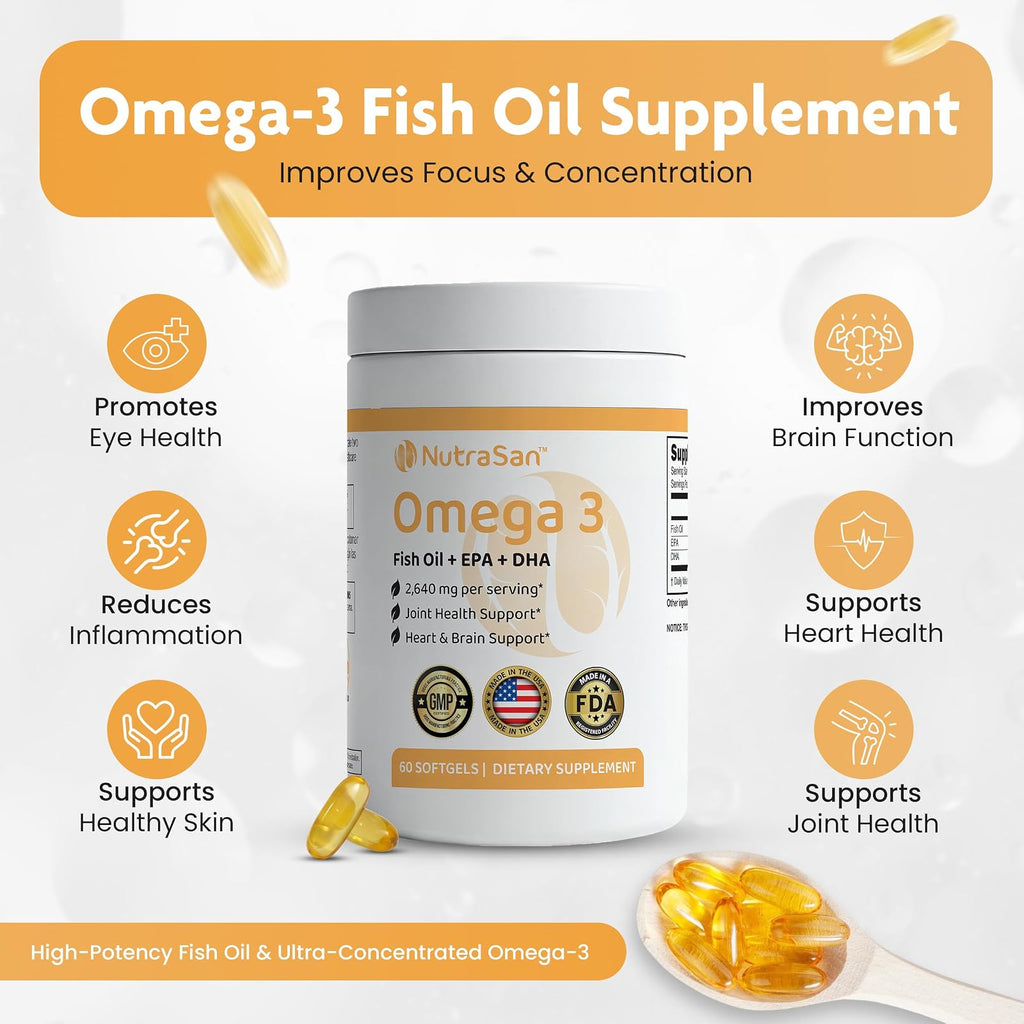 Omega 3 for heart health