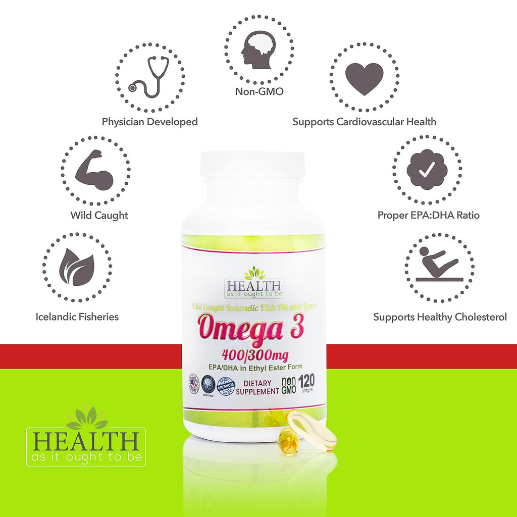 Omega 3 for heart health