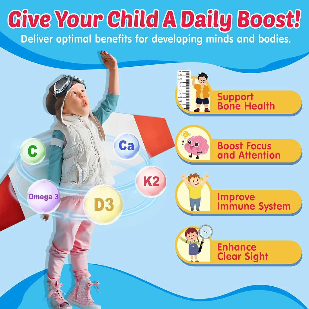 omega 3 gummies for active children