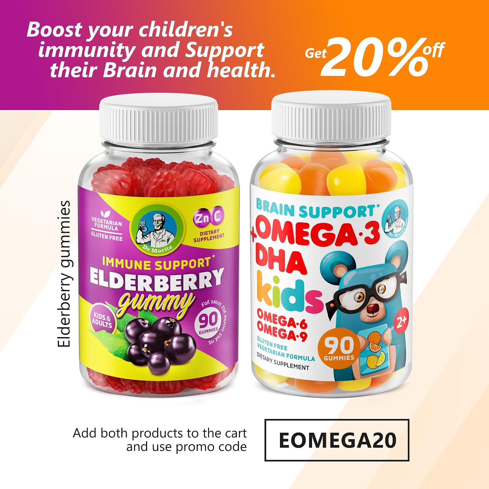 Omega 3 gummies for growing kids