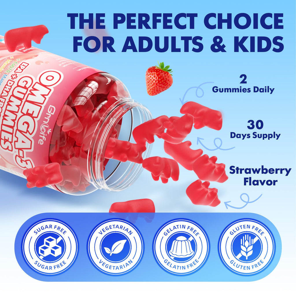 omega 3 gummies for healthy skin