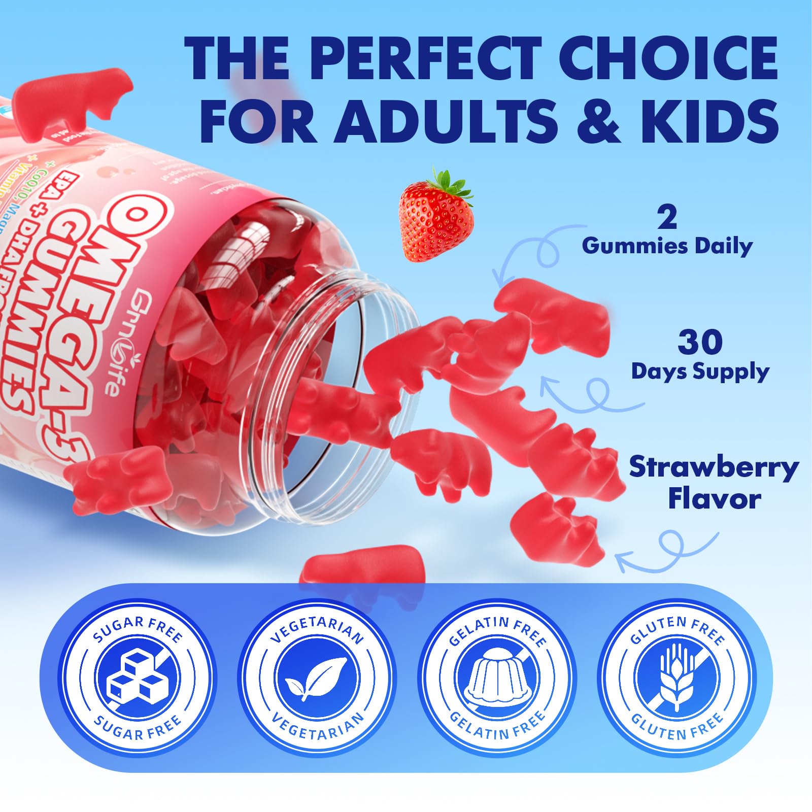 omega 3 gummies for healthy skin