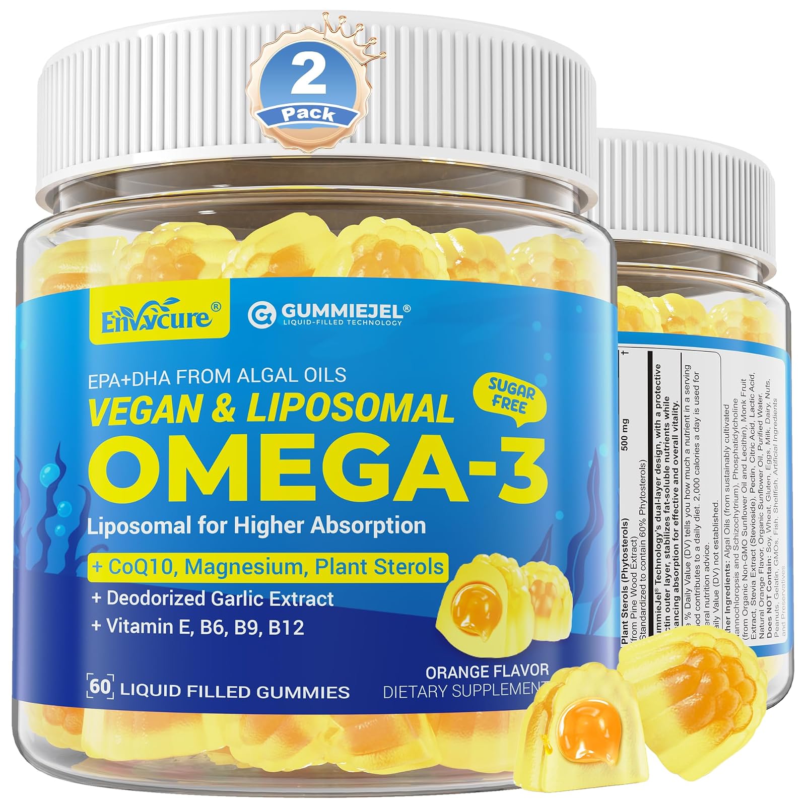 Omega-3 gummies for heart health