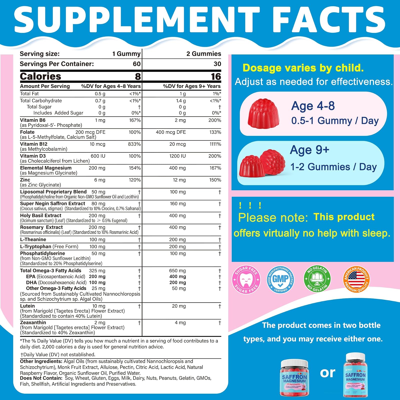 Omega-3 gummies for heart health