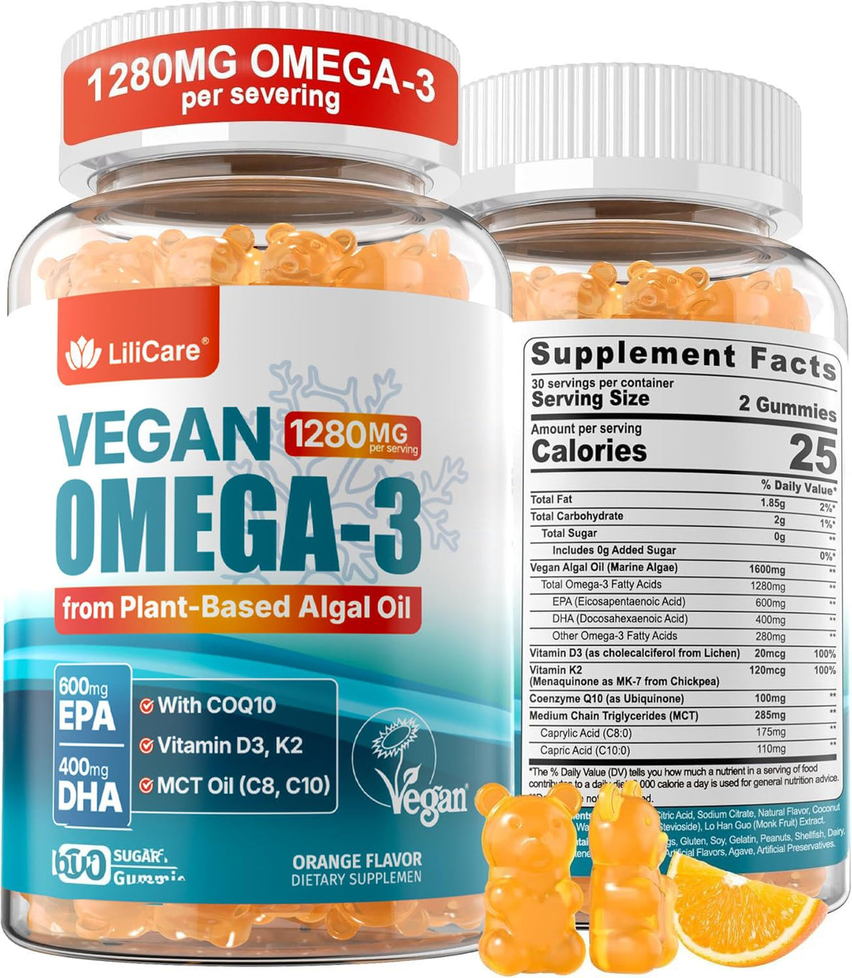 Omega-3 gummies for heart health