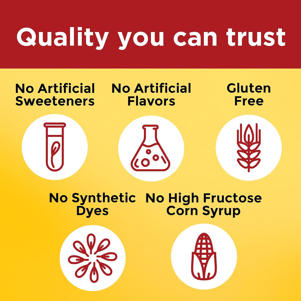 Omega 3 gummies with natural flavours