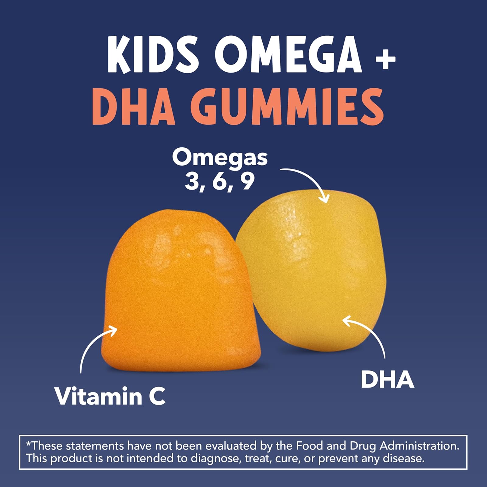 omega-3 kids gummies for brain