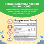 omega 3 kids gummies for focus