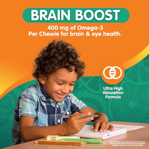 omega 3 kids vitamins with no sugar