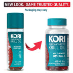 Omega-3 krill oil capsules 600 mg