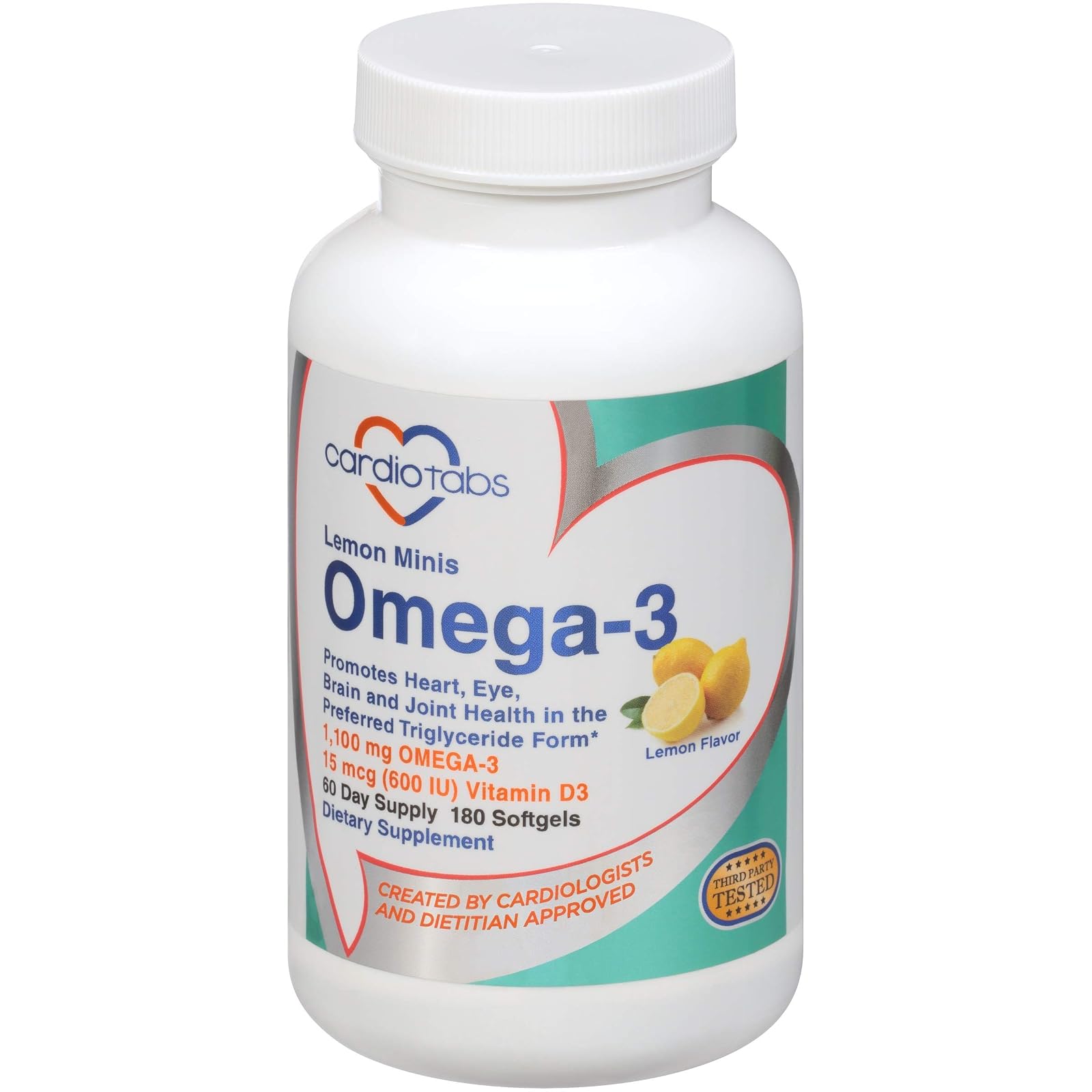 omega 3 lemon minis softgels