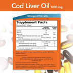 omega-3 rich cod liver oil supplement
