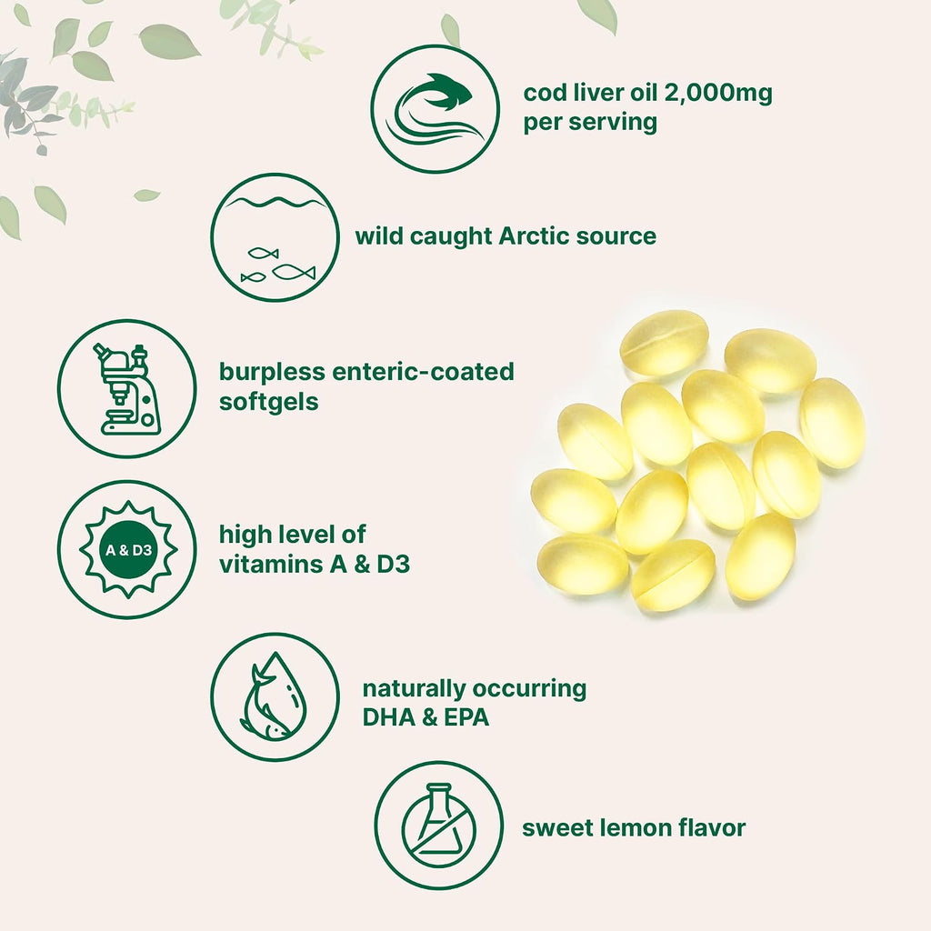 omega-3 rich cod liver oil