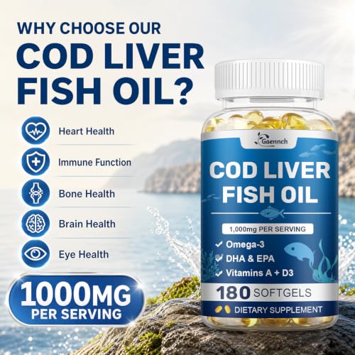 Omega-3 rich cod liver oil